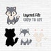 Woodland Animals SVG, Cute Animal SVG Bundle, Forest Animal Cut File ...