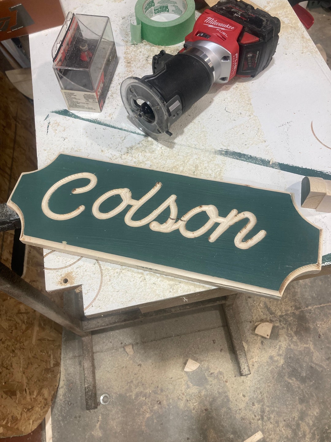 Engraved Wood Plate Personalized Name Sign for Desk Custom Wood Sign ...
