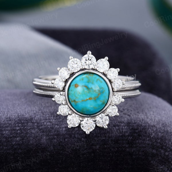 Turquoise Engagement Ring - Etsy
