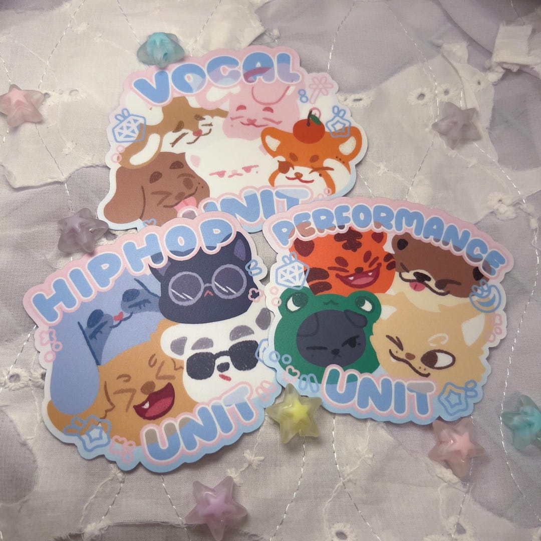 SVT: Unit Stickers - Etsy
