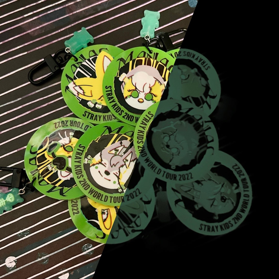 CLEARANCE | SKZ: MANIAC Glow in the Dark Charms - Etsy