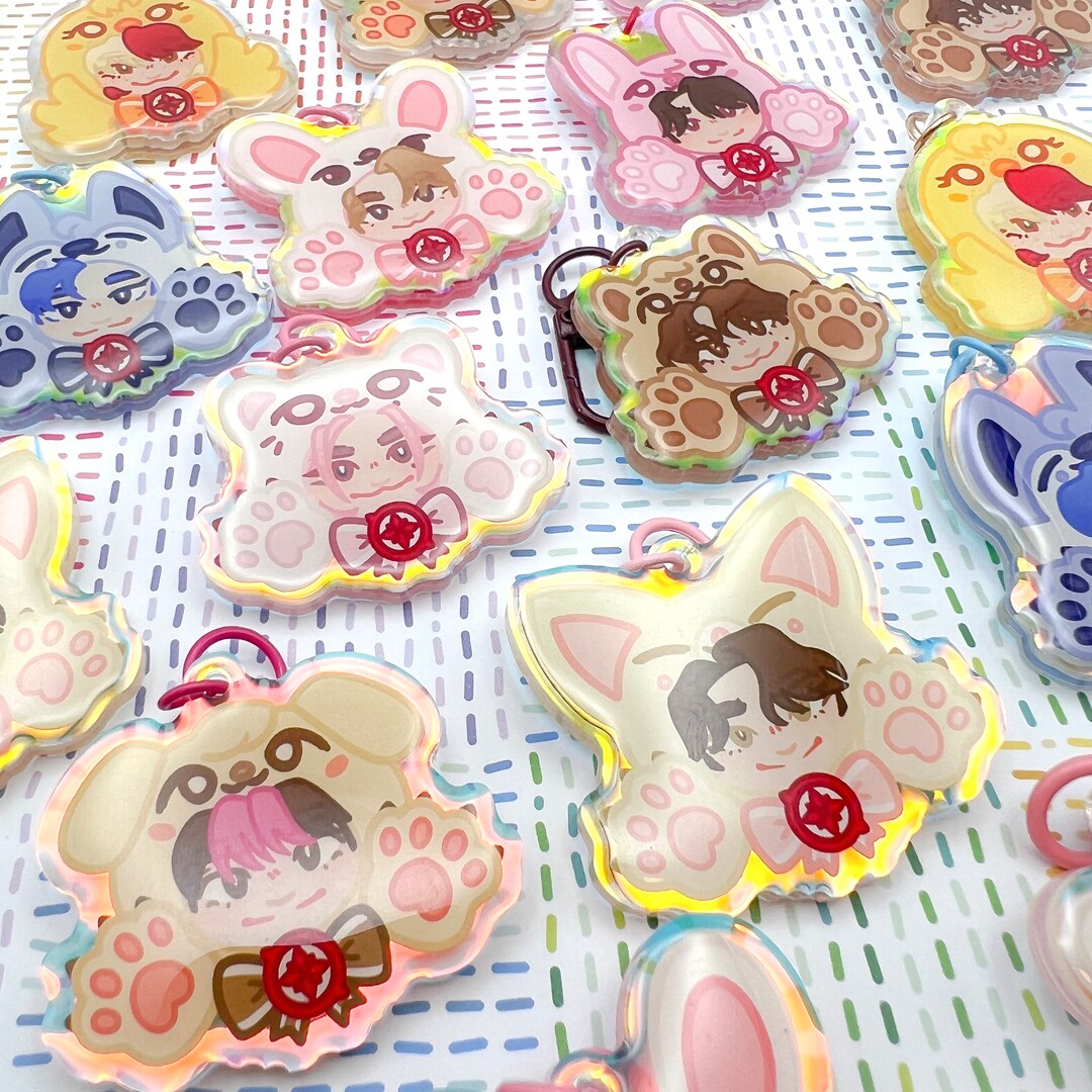 SKZ: Gacha Rainbow Charms - Etsy