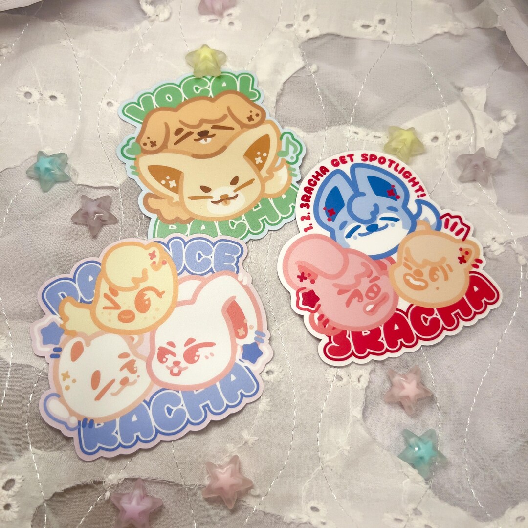 SKZ: SKZOO RACHA Stickers - Etsy