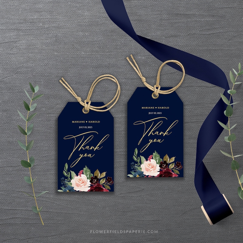 Wedding Tags - Etsy
