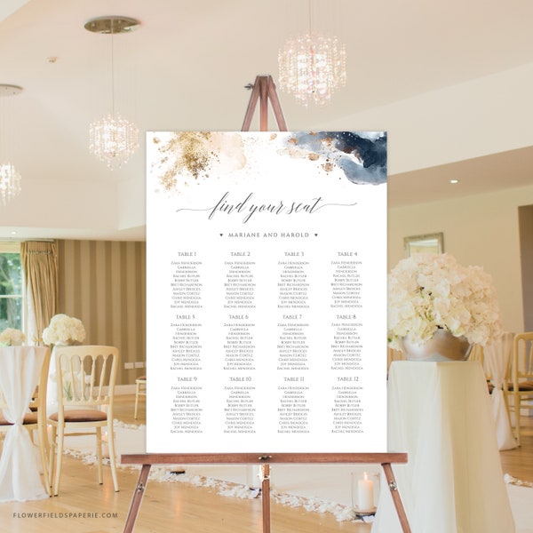 Diy Seating Chart - Etsy