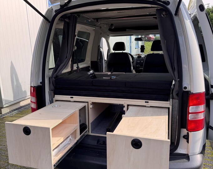 Camper Pod Volkswagen Caddy kurz, Caddy Maxi Gen 3 Gen 4 Campingbox ...