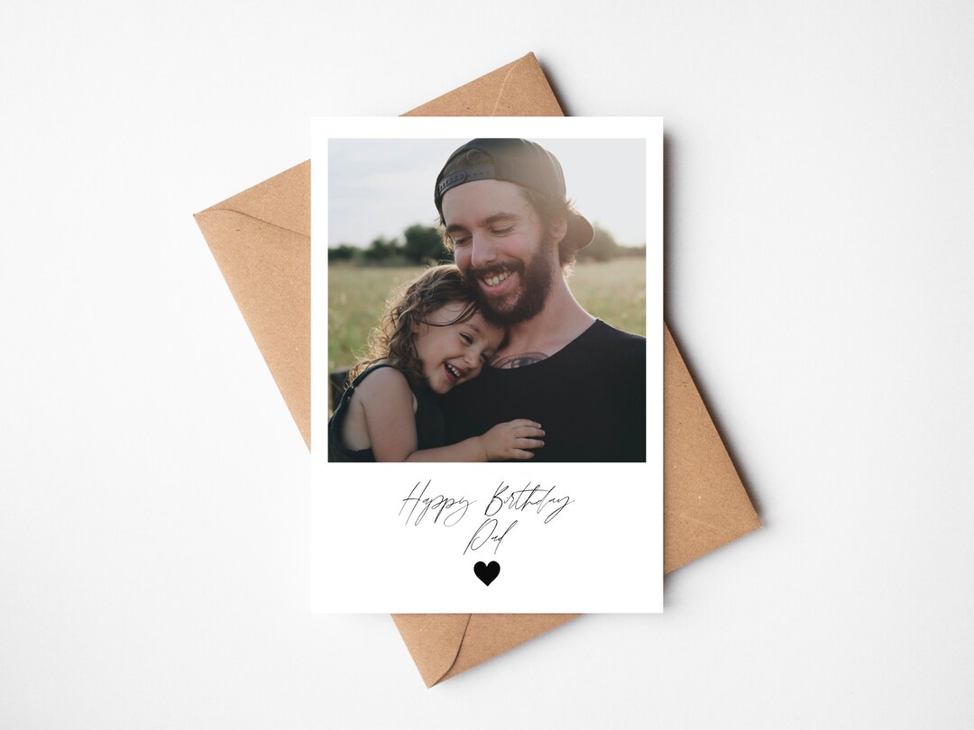 Personalised Birthday Card | Style Photo Card | Happy Birthday ...