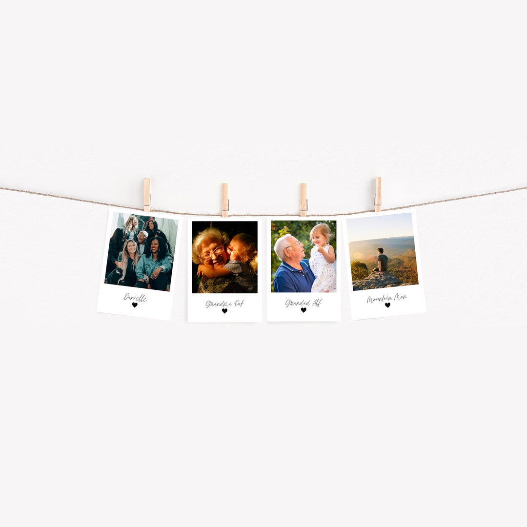 Wedding Memorial Photo Set | Wedding Bunting | Memorial Photos ...