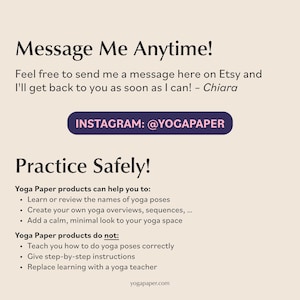 Yin Poses Cheat Sheet: 60 Yin Yoga Poses in English With Stick-figure ...