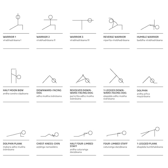 Yoga Position Names List