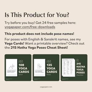 Digital Yoga Stickers: Bundle of 400+ Yoga Poses for Yoga Sequences and ...