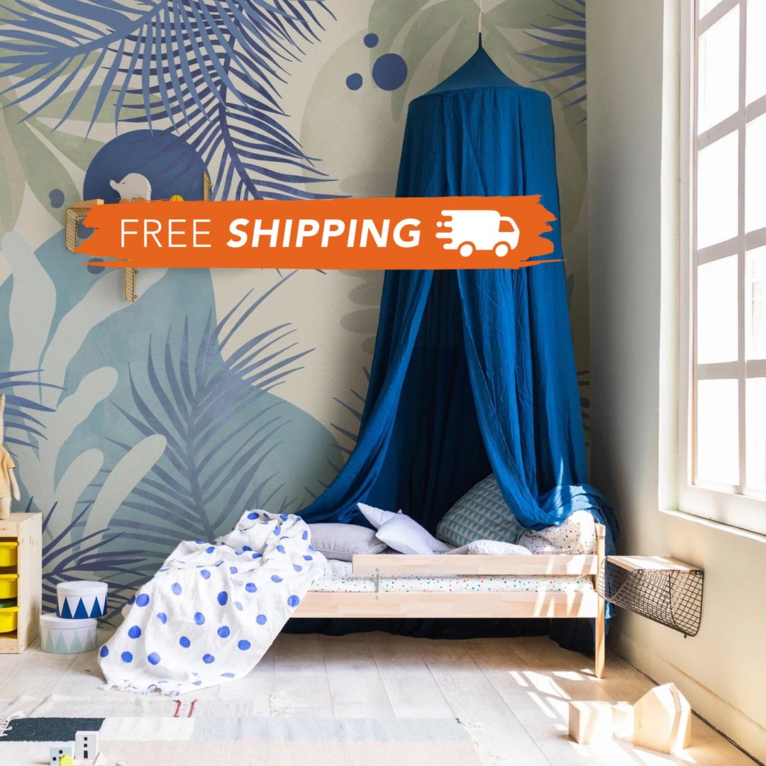 Ocean Mural Abstract Design Wallpaper Large Wall Mural Peel and Stick ...