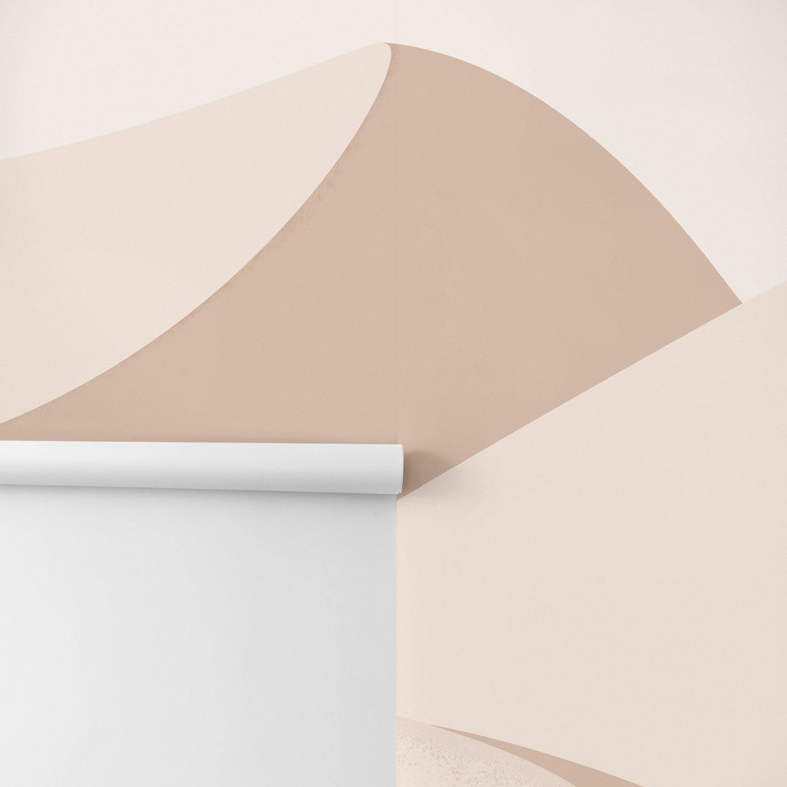 Sand Dunes Wall Mural Minimal Desert Style Wallpaper - Etsy