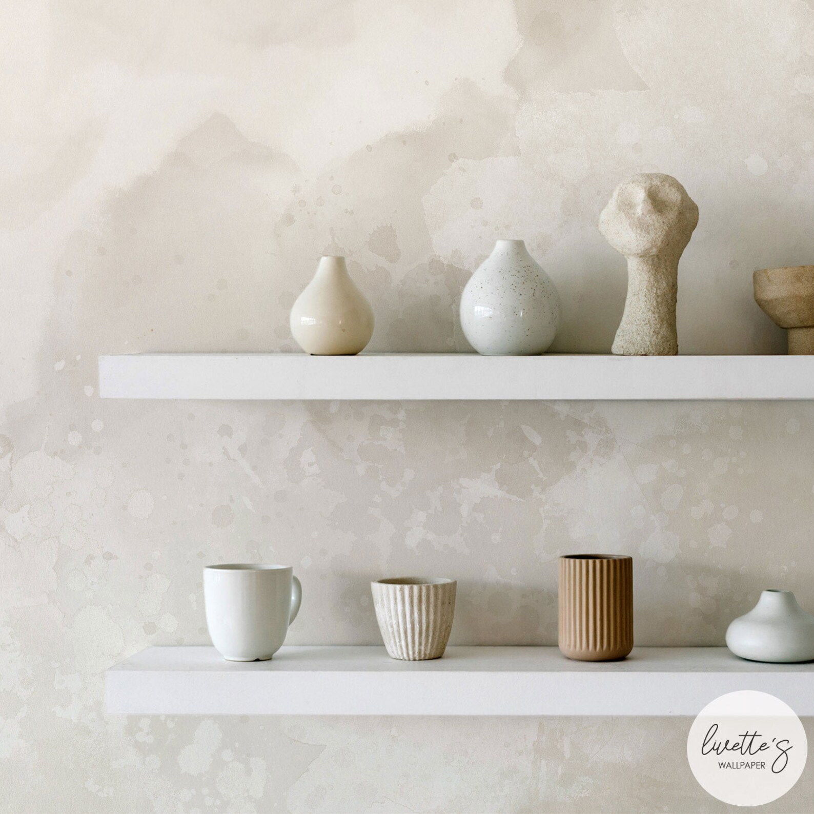 Venetian Plaster Peel and Stick Wallpaper Limewash Paint Texture ...