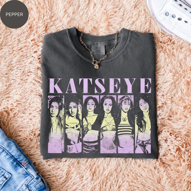 Hoodie Katseye Clothing - Etsy