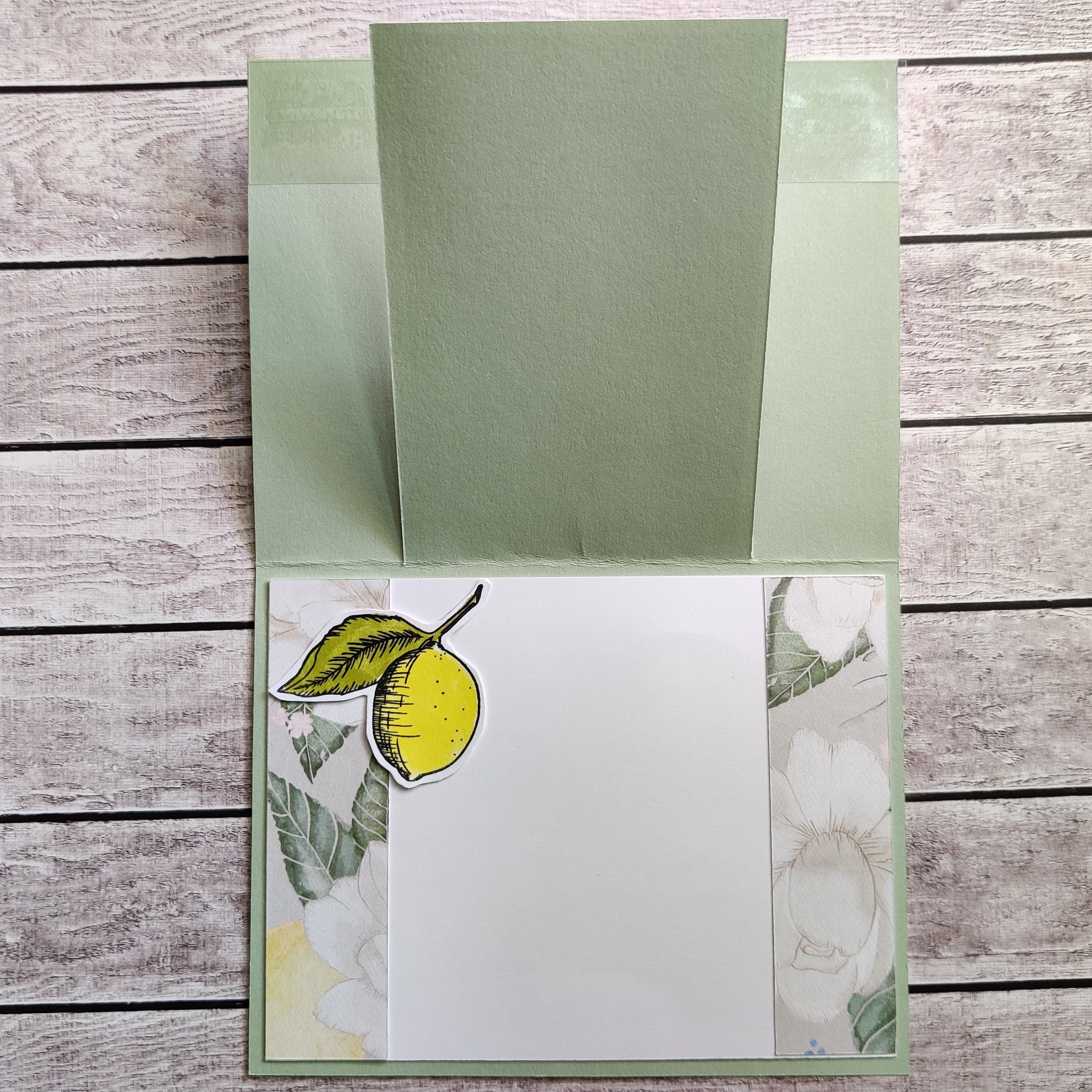 Lemon Themed Birthday Card FREE SHIPPING Handmade Greeting - Etsy