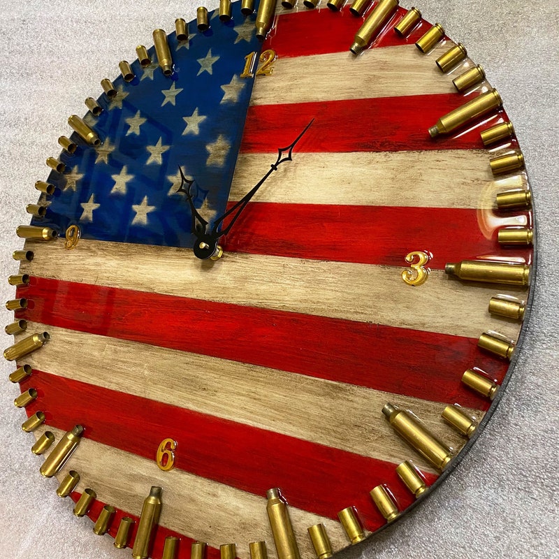 Bullet Clock - Etsy