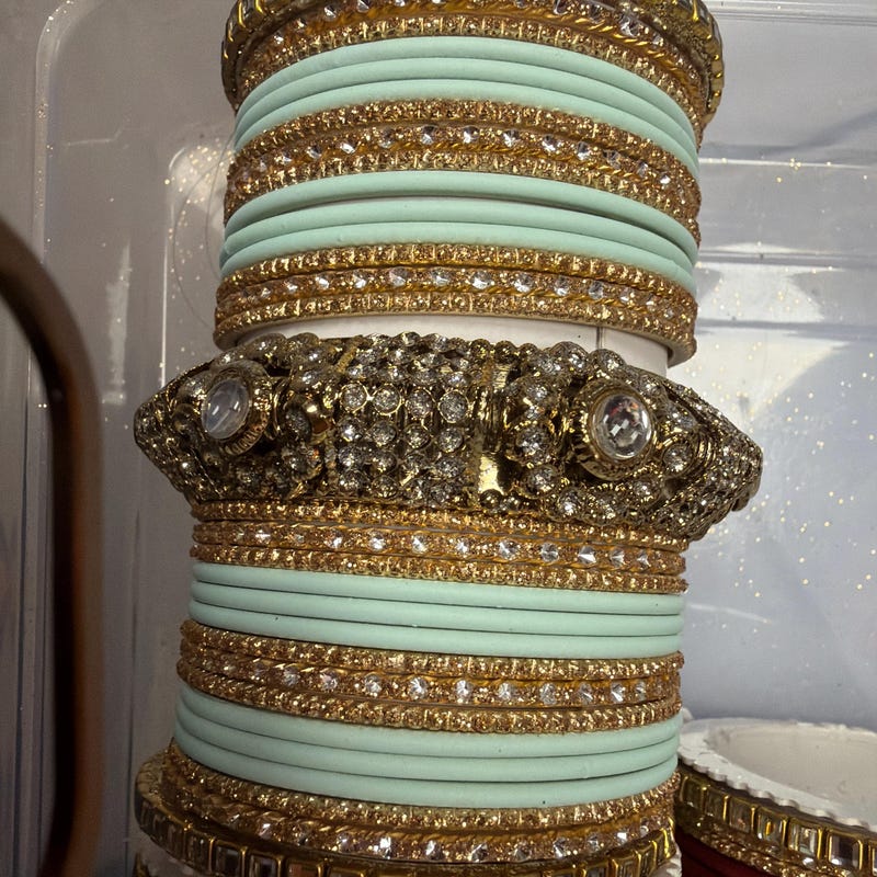 Gold Chudiyan Set - Etsy