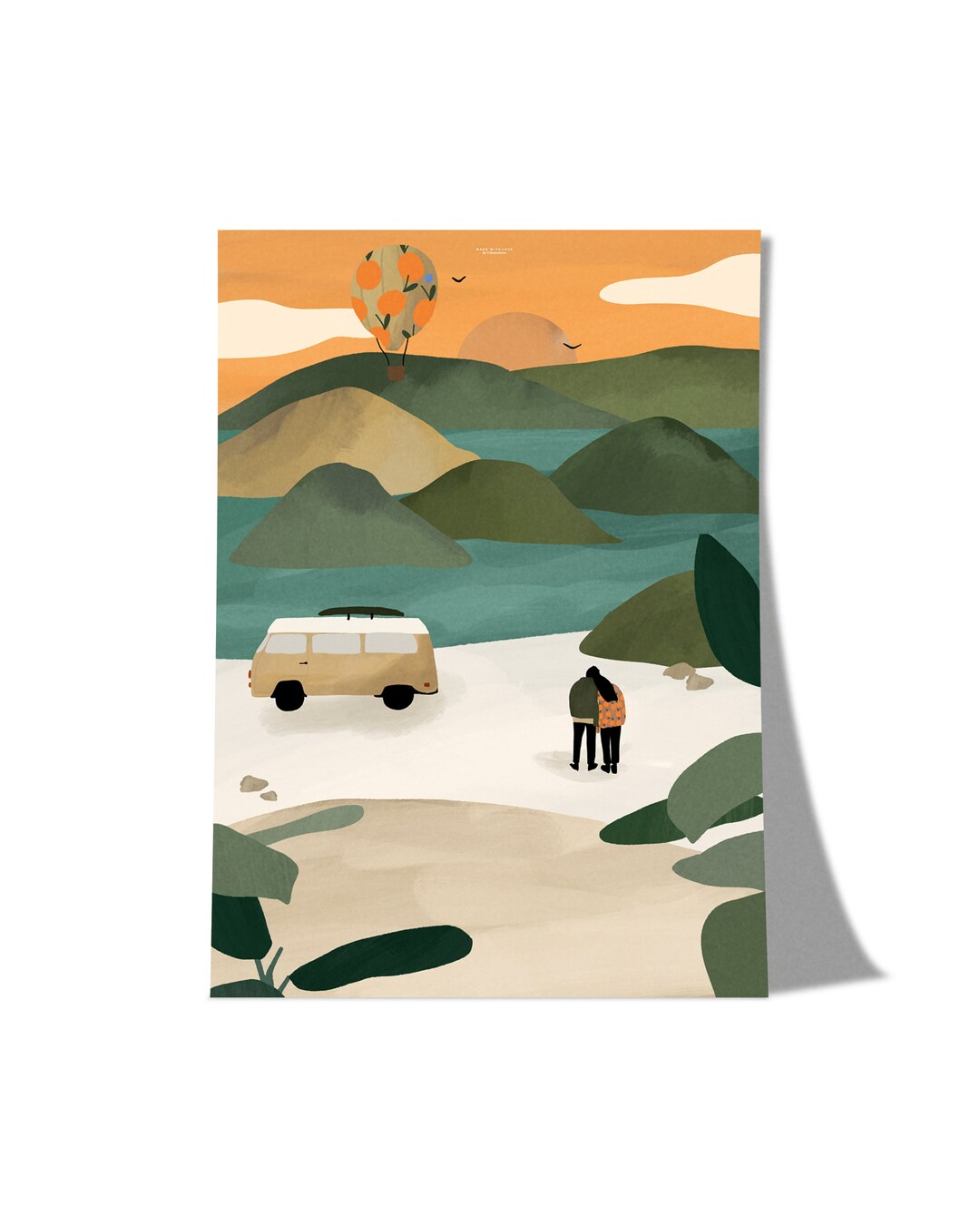 Travel With You - A4 PRINT - Etsy