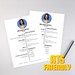 ATS Friendly Teacher CV Template Editable Resume Design for Canva ...