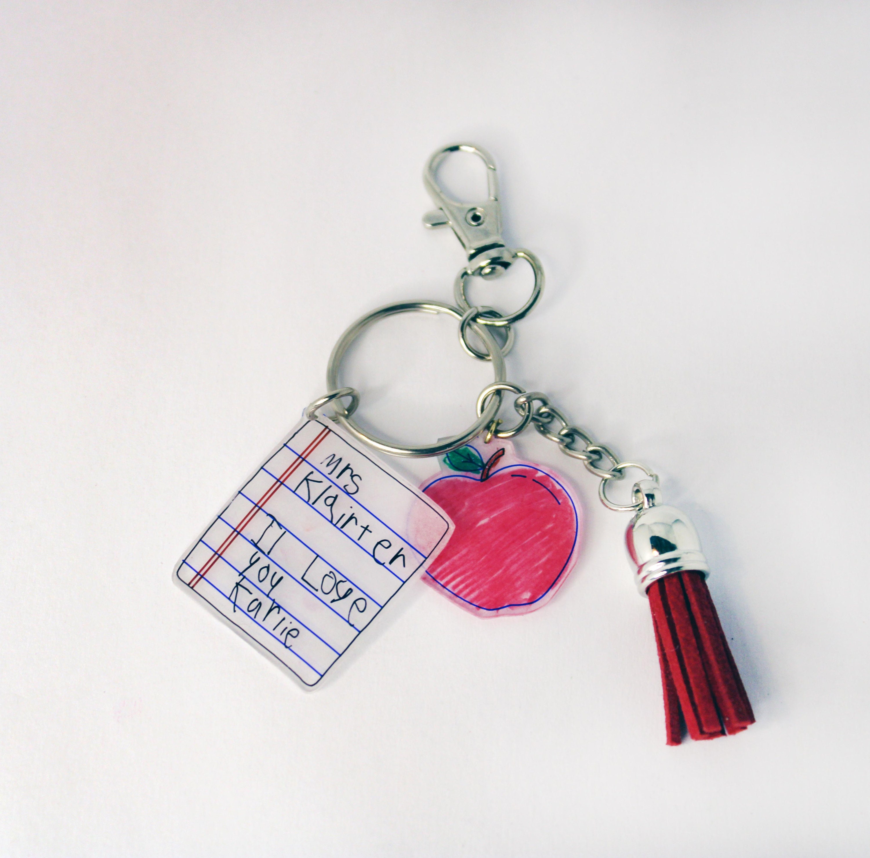 DIY Kit - Shrink Keychain for Teacher, Parents, Grandparents! - Etsy