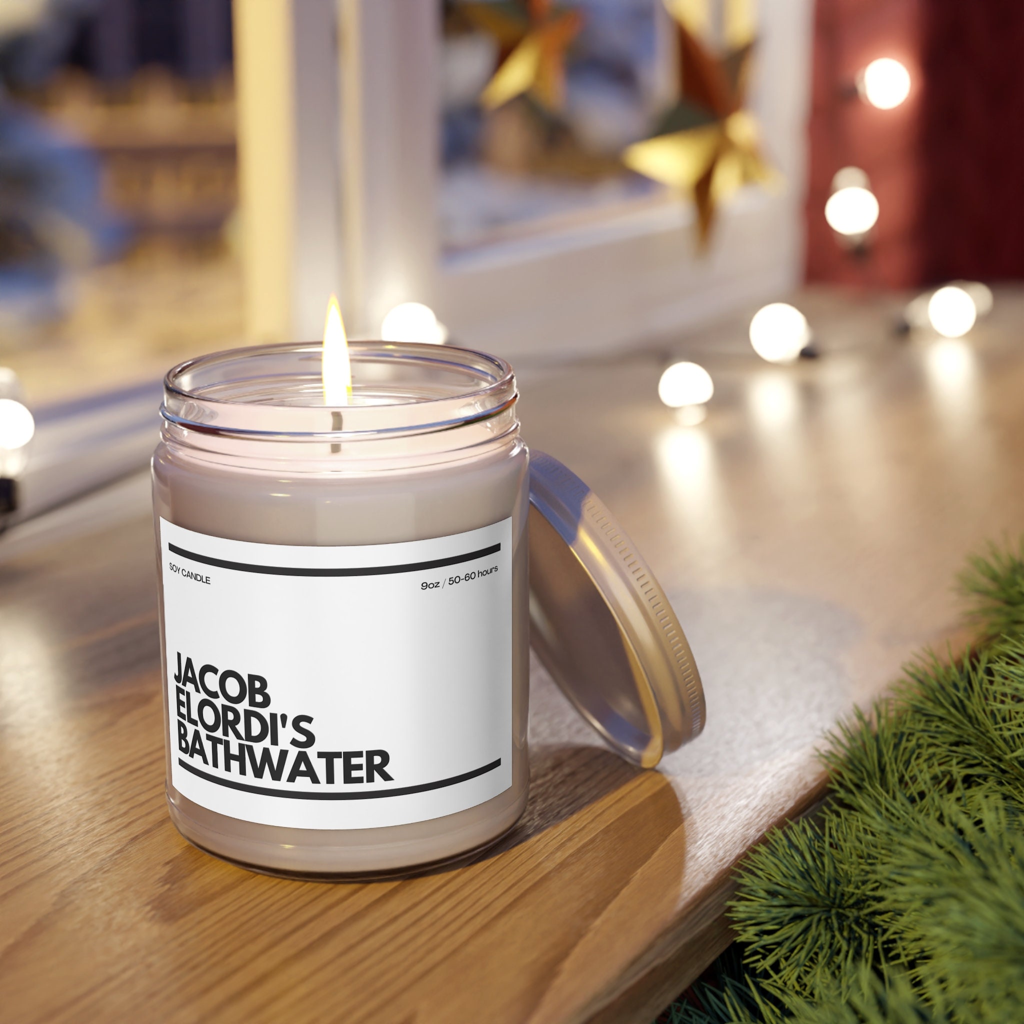 Vela de agua de baño de Jacob Elordi La vela original de Saltburn ...