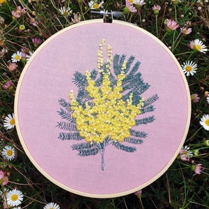 MADE TO ORDER - Wattle Hand Embroidery - Etsy