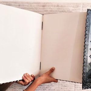 13x10 Leather Journal With 600 Page, XXL Journal, Thick Grimoire Spell ...