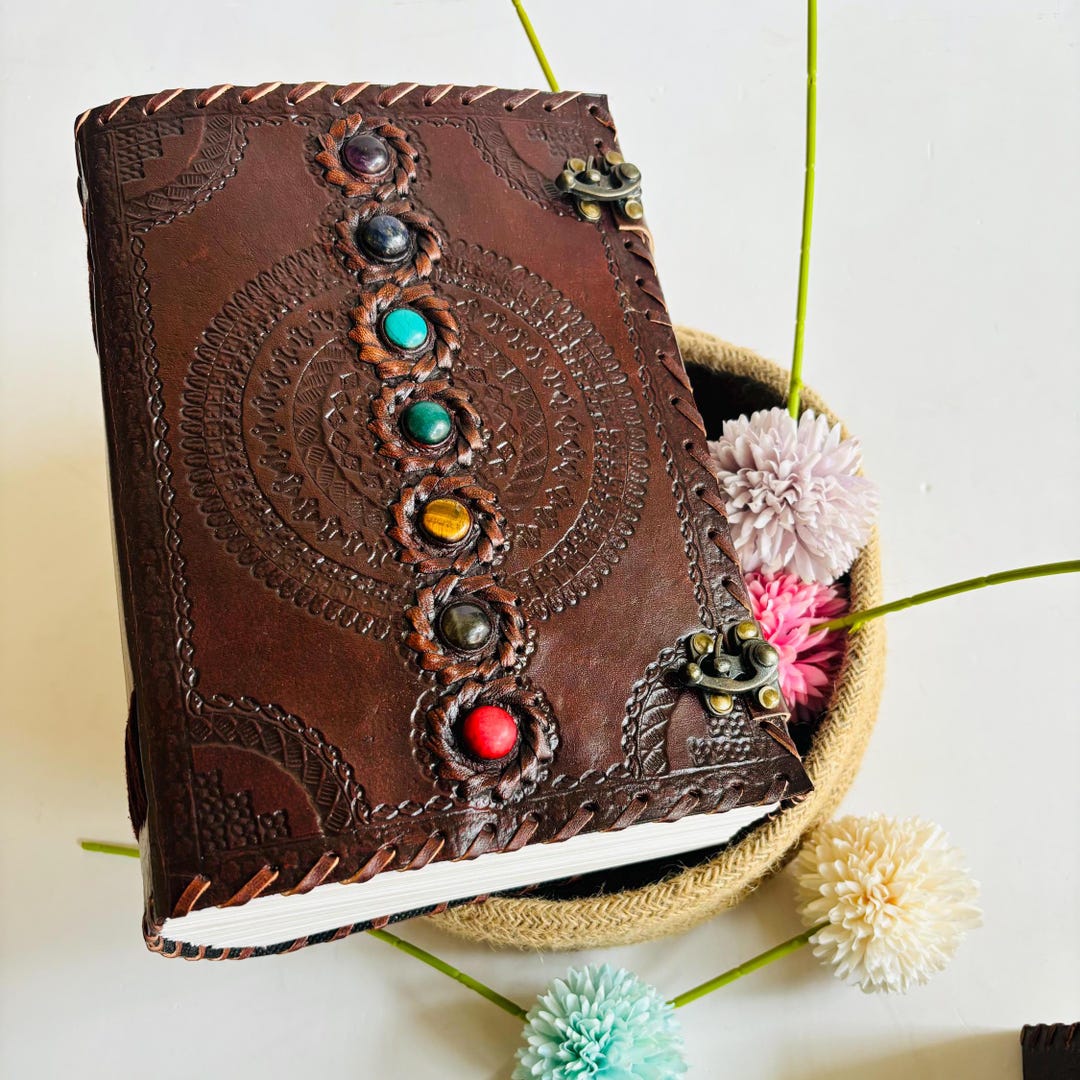 1000 Page Leather Journal, Big Fat Journal, Big Family Notebook - Etsy