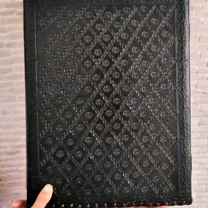 13x10 Leather Journal With 600 Page, XXL Journal, Thick Grimoire Spell ...