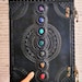 13x10 Leather Journal With 600 Page, XXL Journal, Thick Grimoire Spell ...