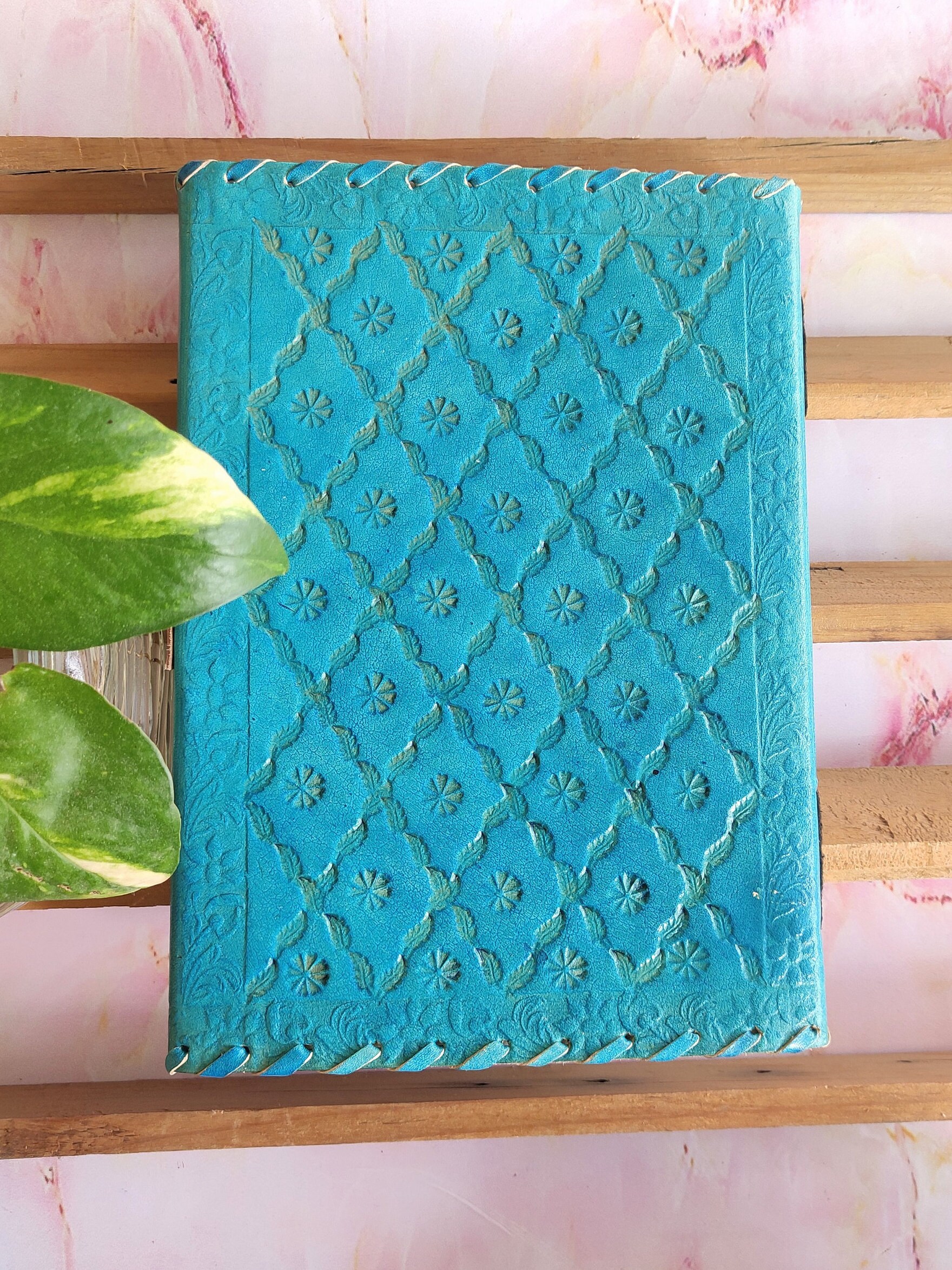 Handmade Leather Journal Notebook With Lock, Gifts for Her, Gifts for ...