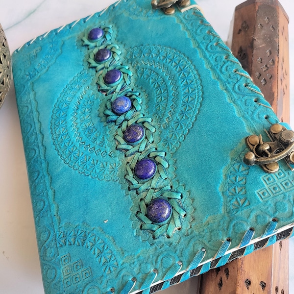 Extra Large Lined Leather Journal - Etsy