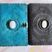 Pack of 2 Large Embossed Leather Journals Stone Journals With - Etsy