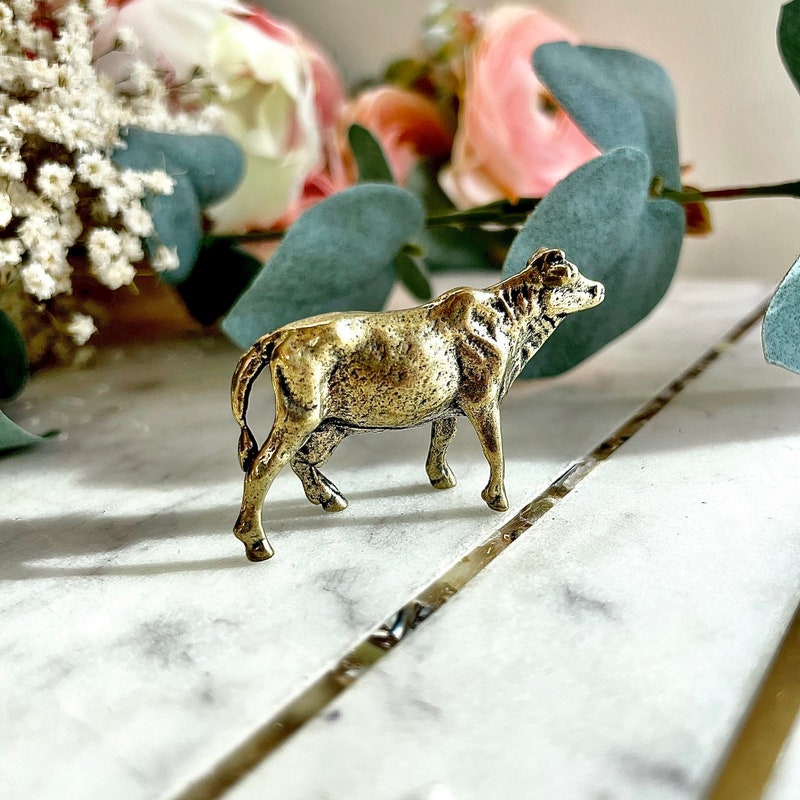 Cow Figurine - Etsy