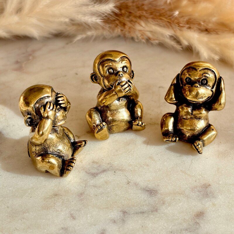Three Wise Monkeys - Etsy