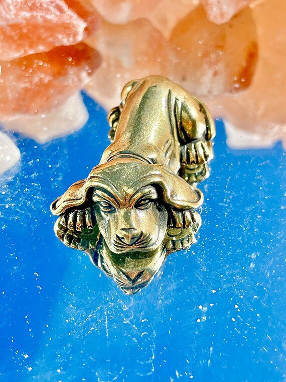 Playful Beagle Metal Statue Fine Workmanship Solid Brass - Etsy