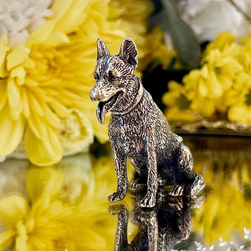 Kitsch Dog Figurine - Etsy