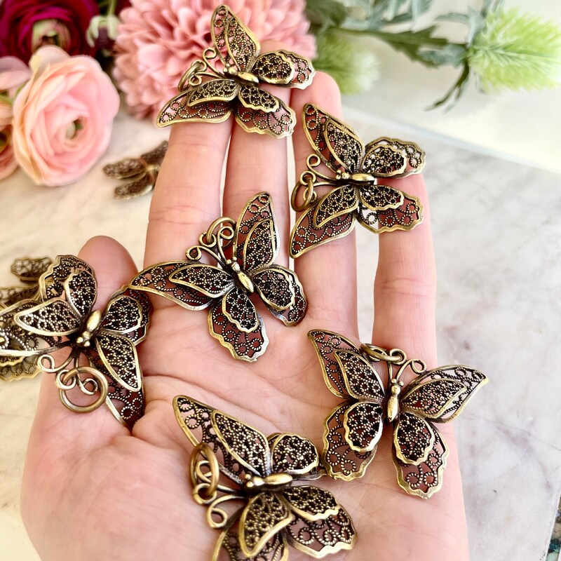 Butterfly Keychain - Etsy