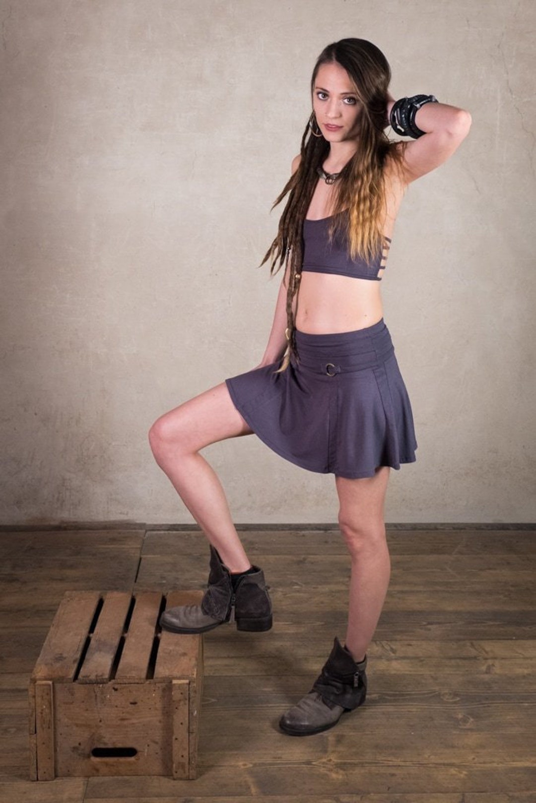 Steampunk Skirt Gypsy Skirt Pixie Skirt Yoga Skirt Pirate Skirt Gothic ...