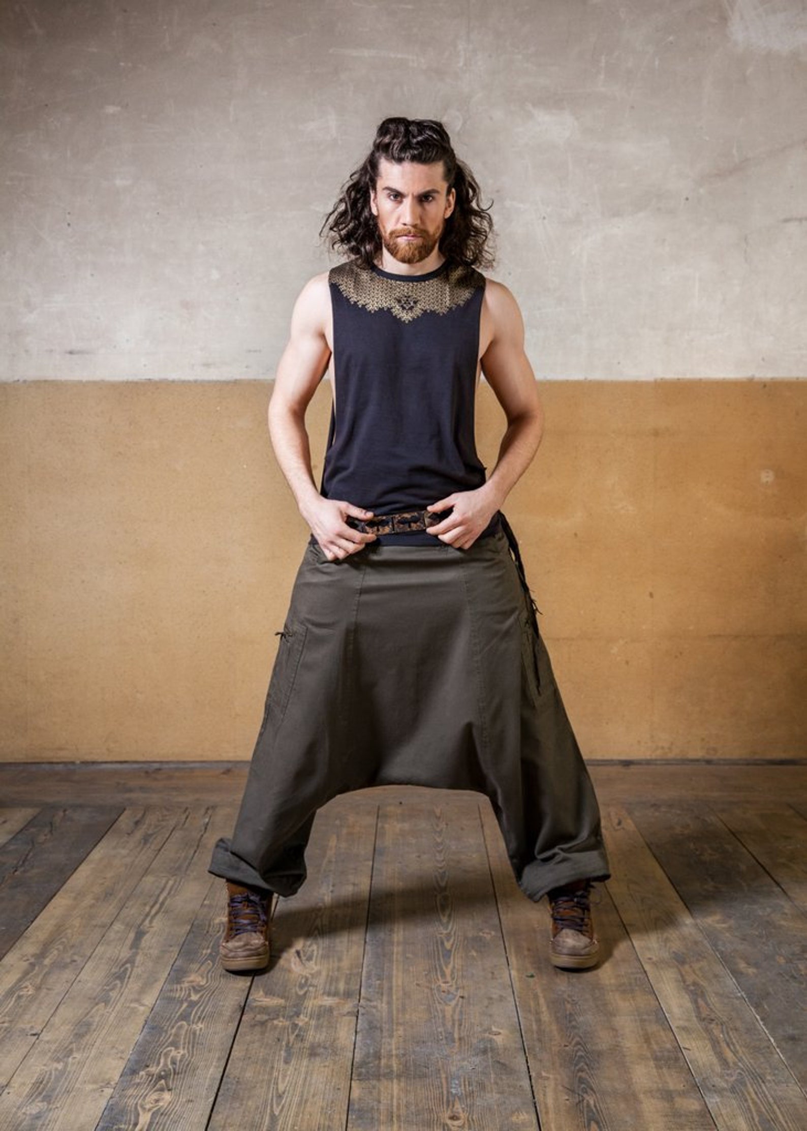 Sacred Geometry Extreme Drop Armhole Tank Top and Post - Etsy