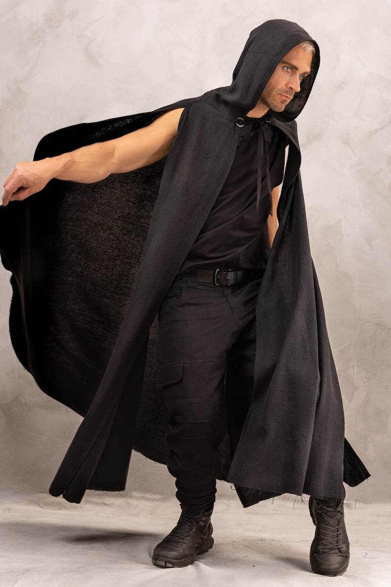Tunica Star Wars Cape Knight Medieval Cosplay Cyberpunk Ranger Cloak ...