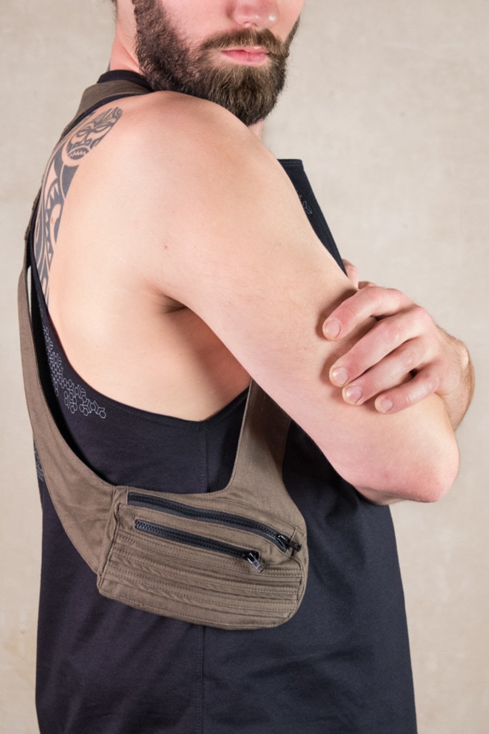 Shoulder Holster Post Apocalyptic Bag for Your Cyberpunk - Etsy