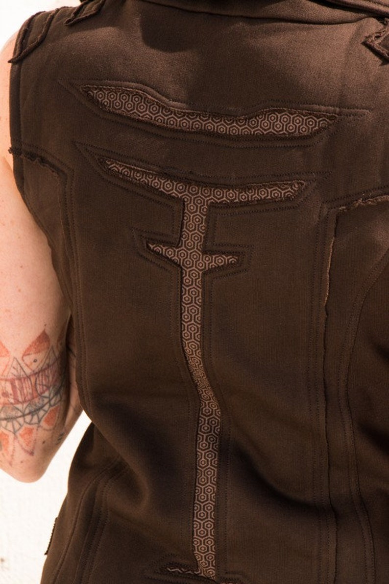 Jedi Women Vest Post Apocalyptic Cyberpunk Clothing Pirate - Etsy UK