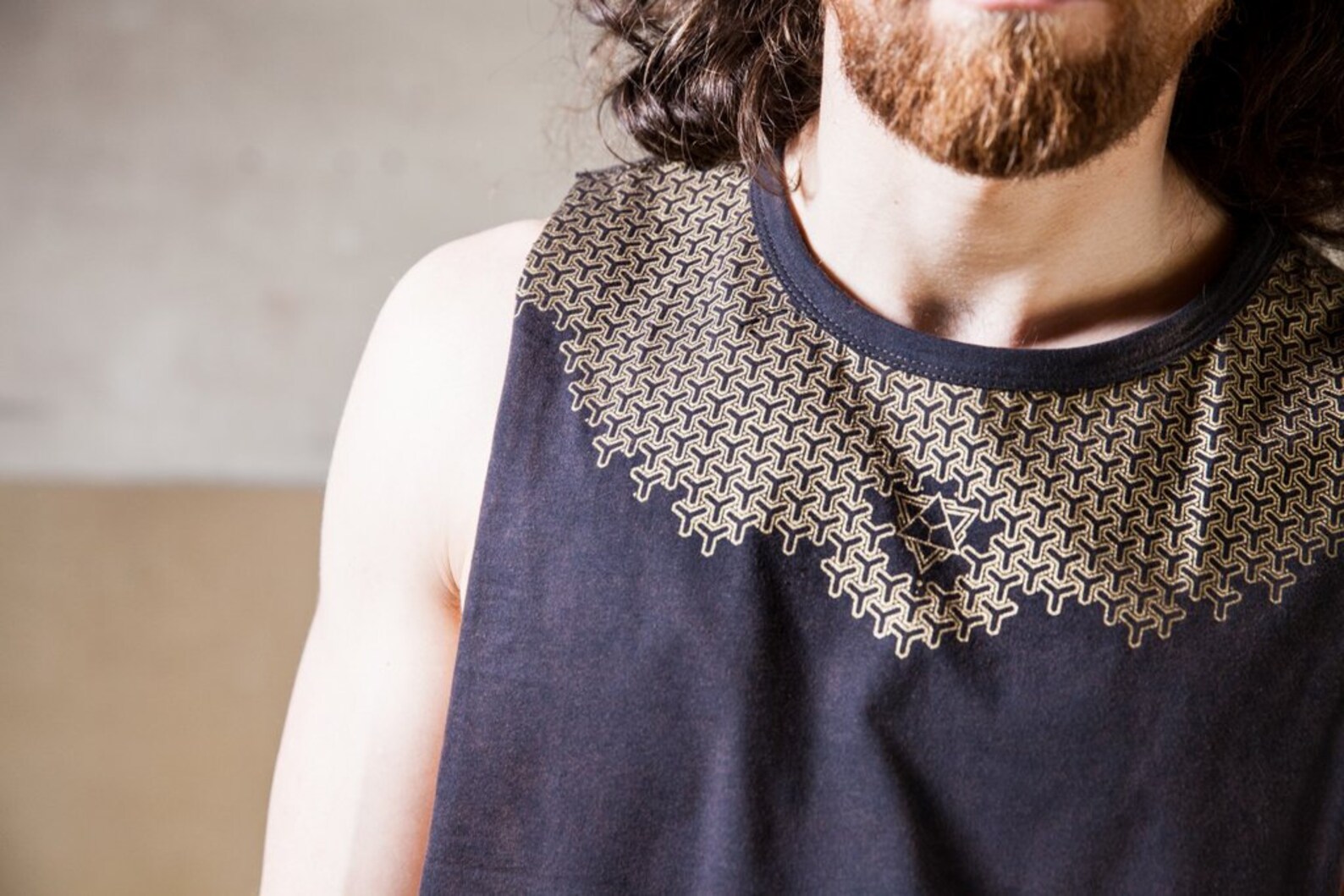 Sacred Geometry Extreme Drop Armhole Tank Top and Post - Etsy