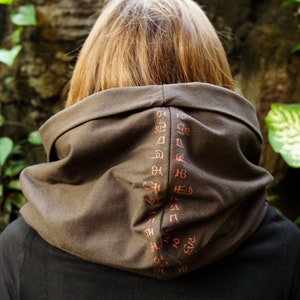 Witch Hood for Star Wars Cosplay and Jedi Costume Hoodes Festival Scarf ...