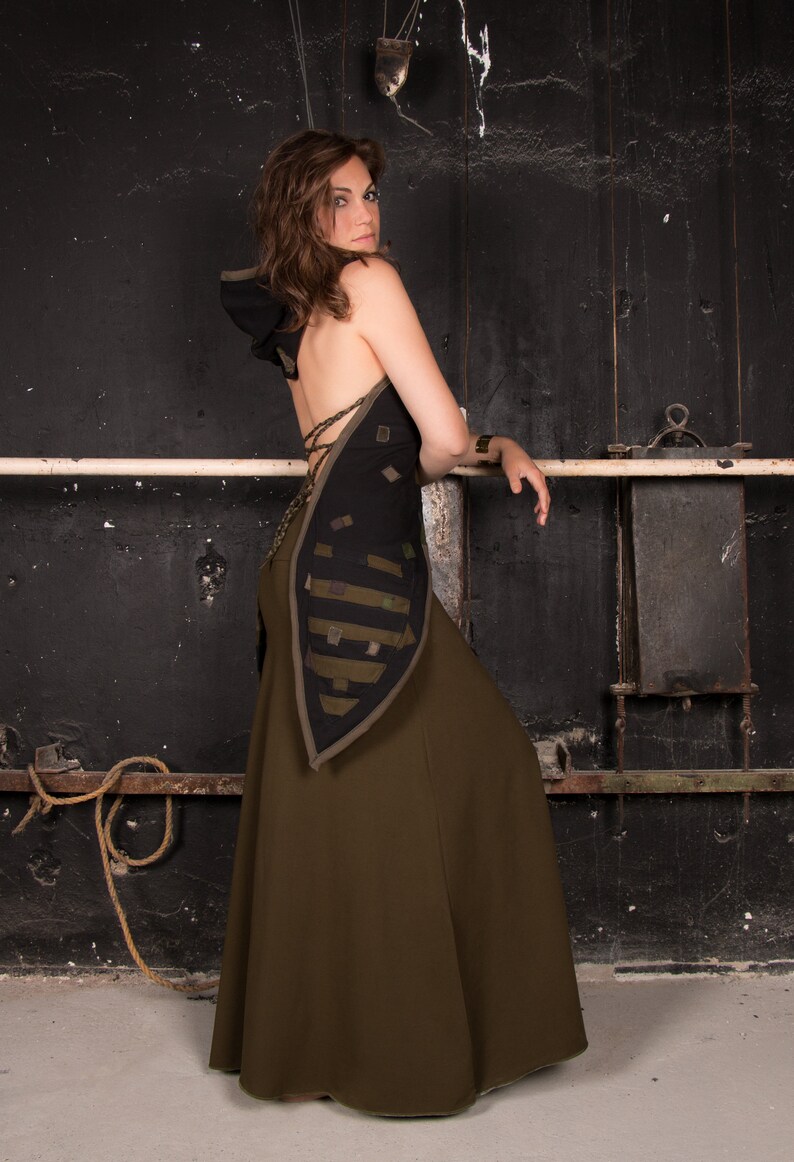 Goth Cat Costume Sexy Funny Cat Rave Clothing Frock Coat With - Etsy