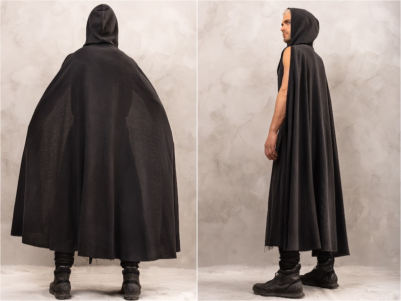 Tunica Star Wars Cape Knight Medieval Cosplay Cyberpunk Ranger Cloak ...