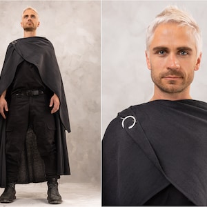 Tunica Star Wars Cape Knight Medieval Cosplay Cyberpunk Ranger Cloak ...