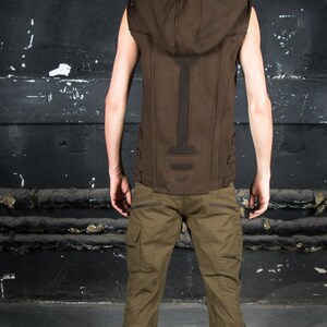 Cyberpunk Jacket and Post Apocalypse Dystopian Star Wars Cosplay Jedi ...